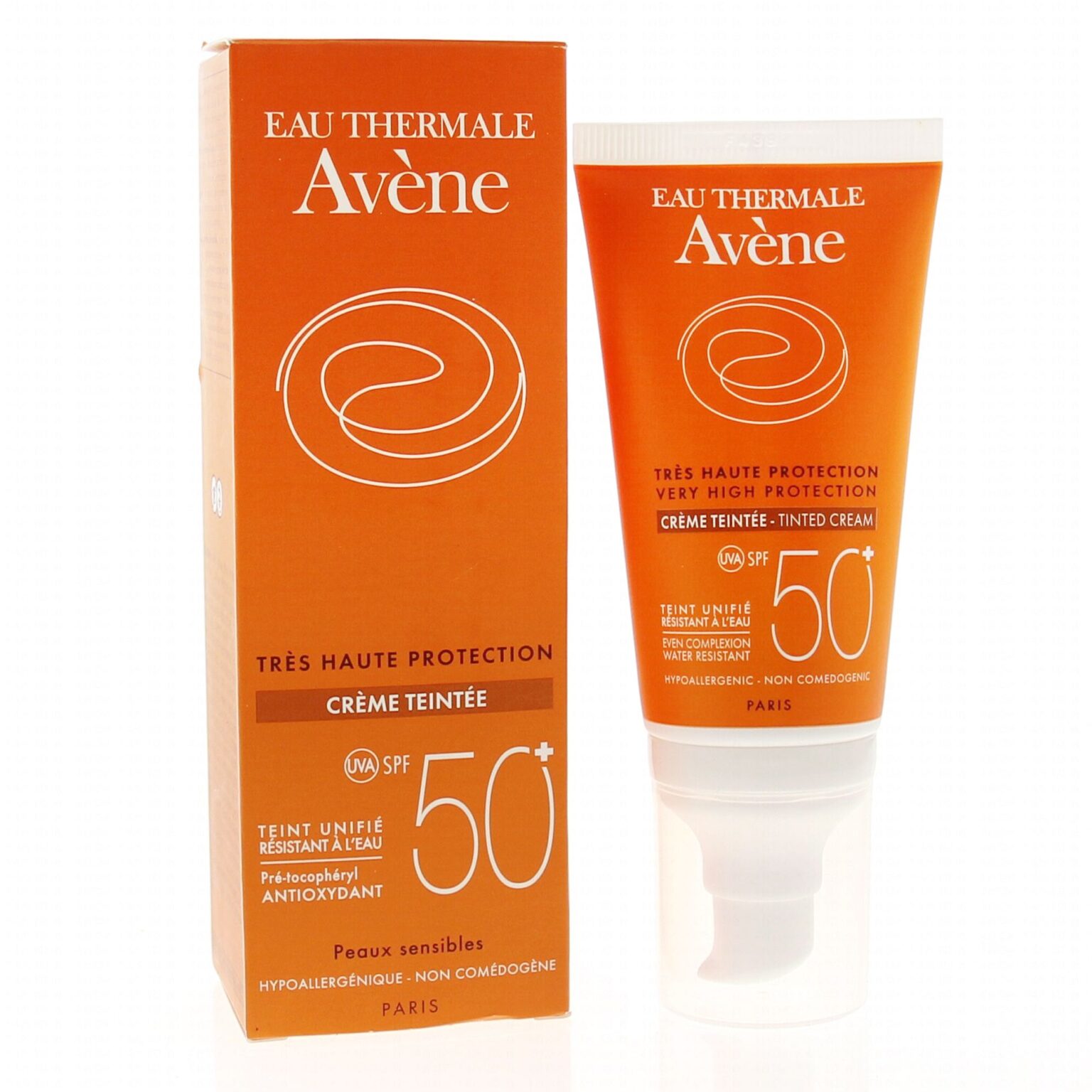 ÉCRAN SOLAIRE DCP ULTRA PROTECTION TEINTE SPF 50+