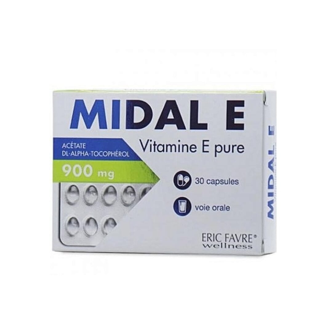 Eric Favre Midal E Vitamine E Pure 30 Capsules